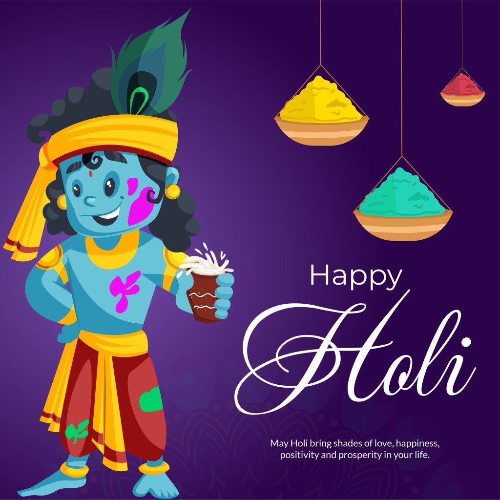 Holi Cartoons For Kids - Conversational Hindi Classes Online